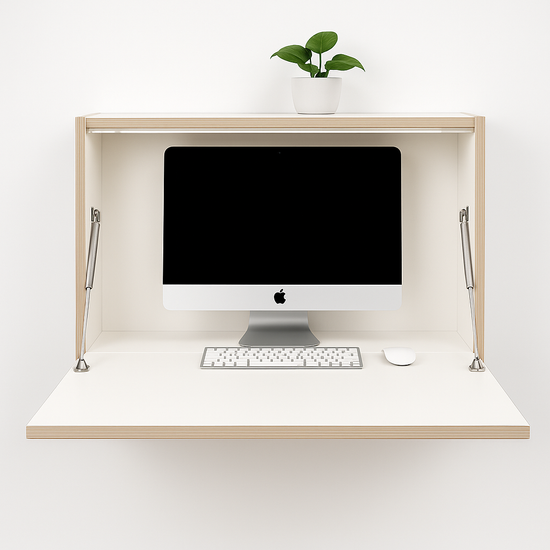 Bureau Mural Medium – Idéal pour iMac & Grands Écrans ⏐ Remood